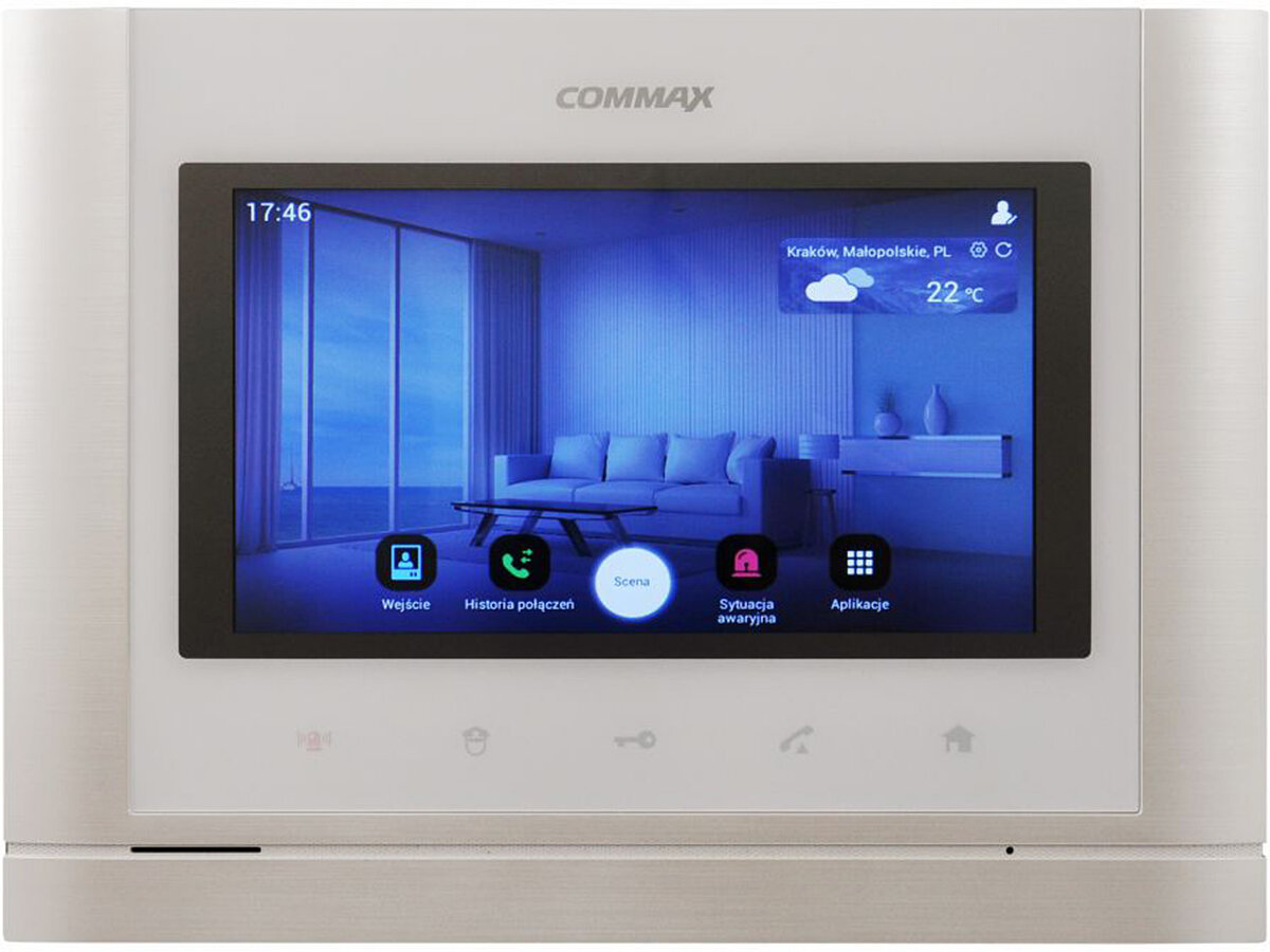 Commax monitor 7" INTERCOM SMART CMV-70MX(DC) :: EN.IVEL.PL