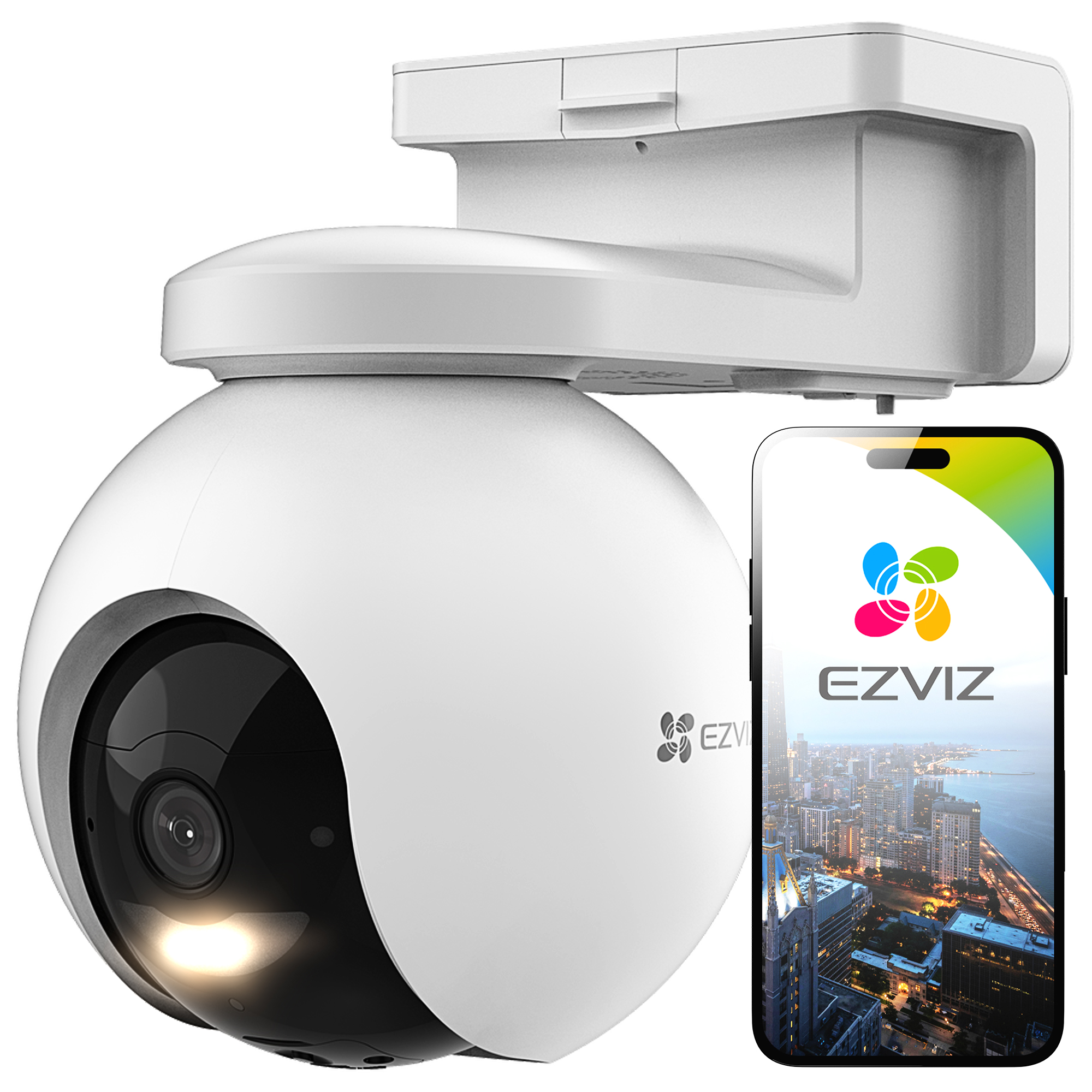 4G LTE Rotating Camera | EZVIZ EB8 | 3Mpx, Night Vision