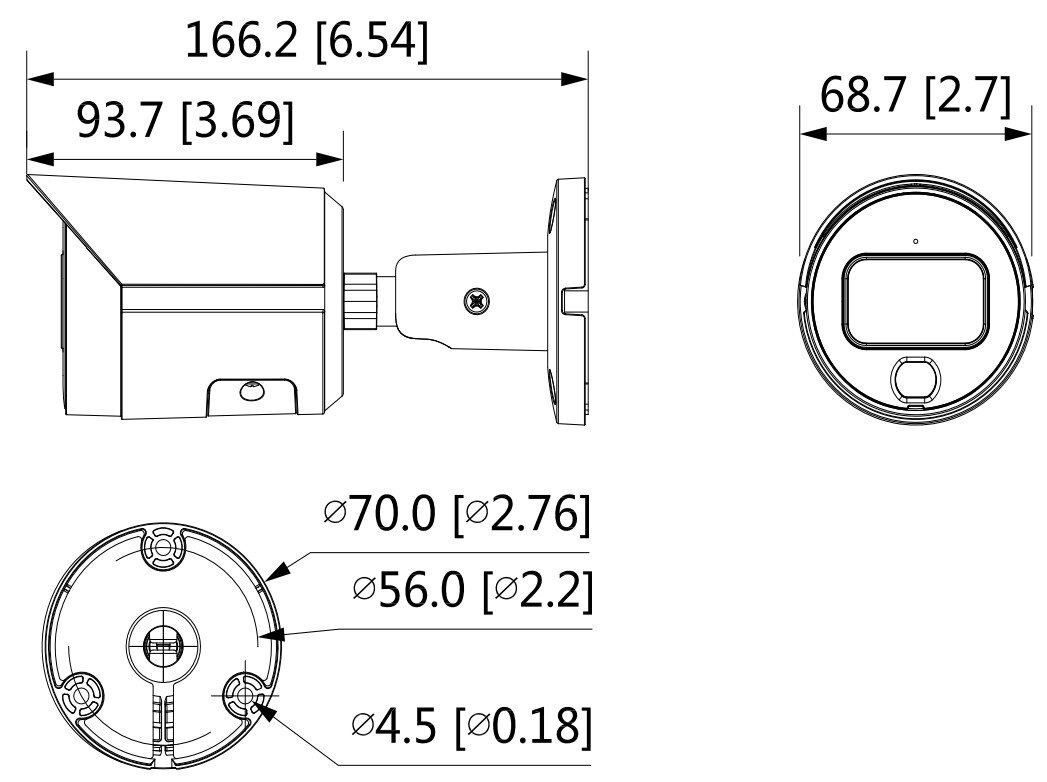 IP Camera IPC-HFW2239S-SA-LED-0280B-S2 Full-Color Full HD DAHUA :: EN.IVEL.PL